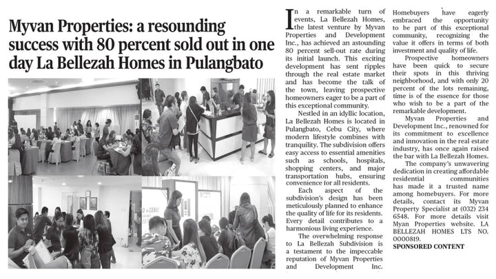 Myvan Properties and Development Inc.